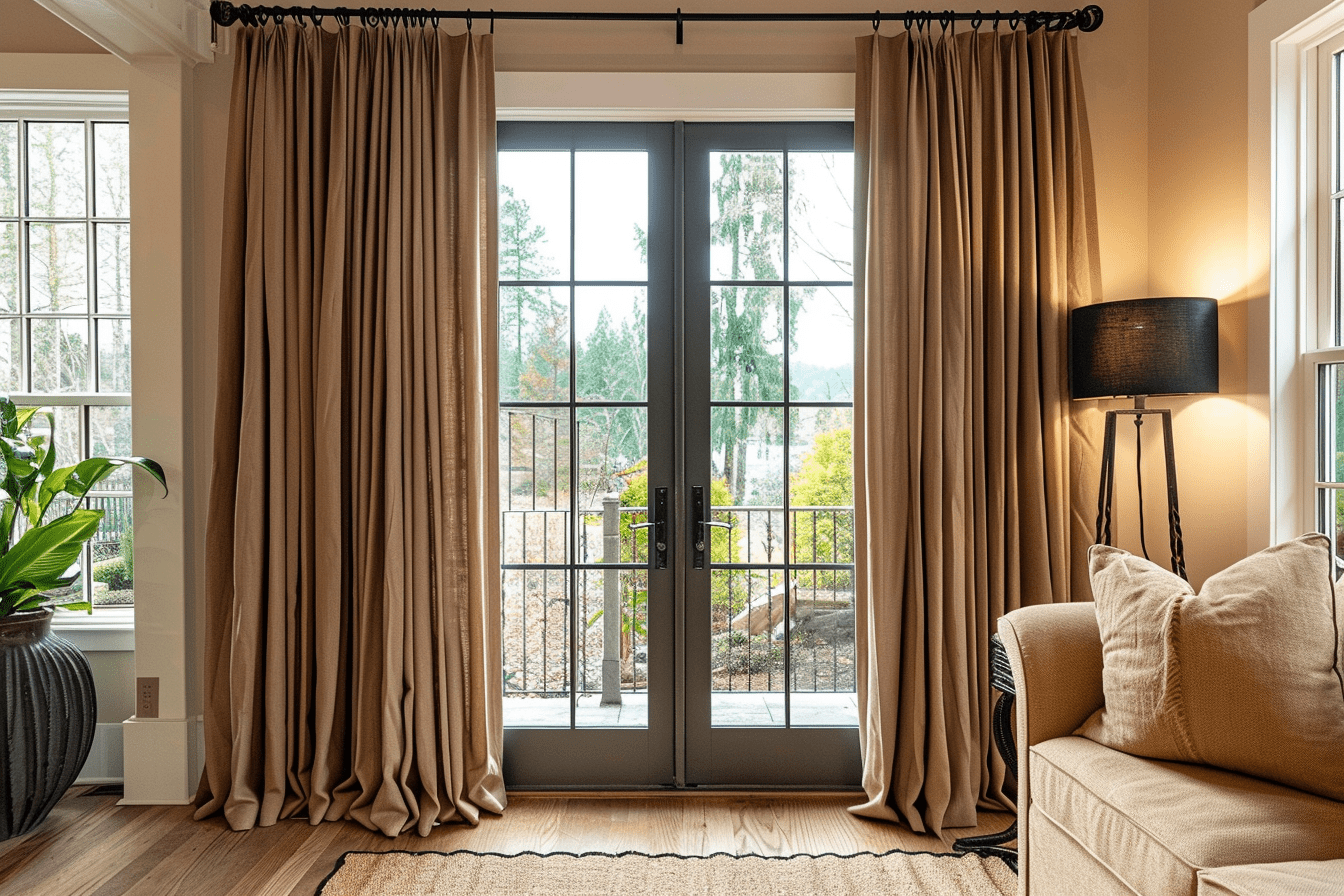 10 Easy Curtain Tension Rod Hacks To Get Organized