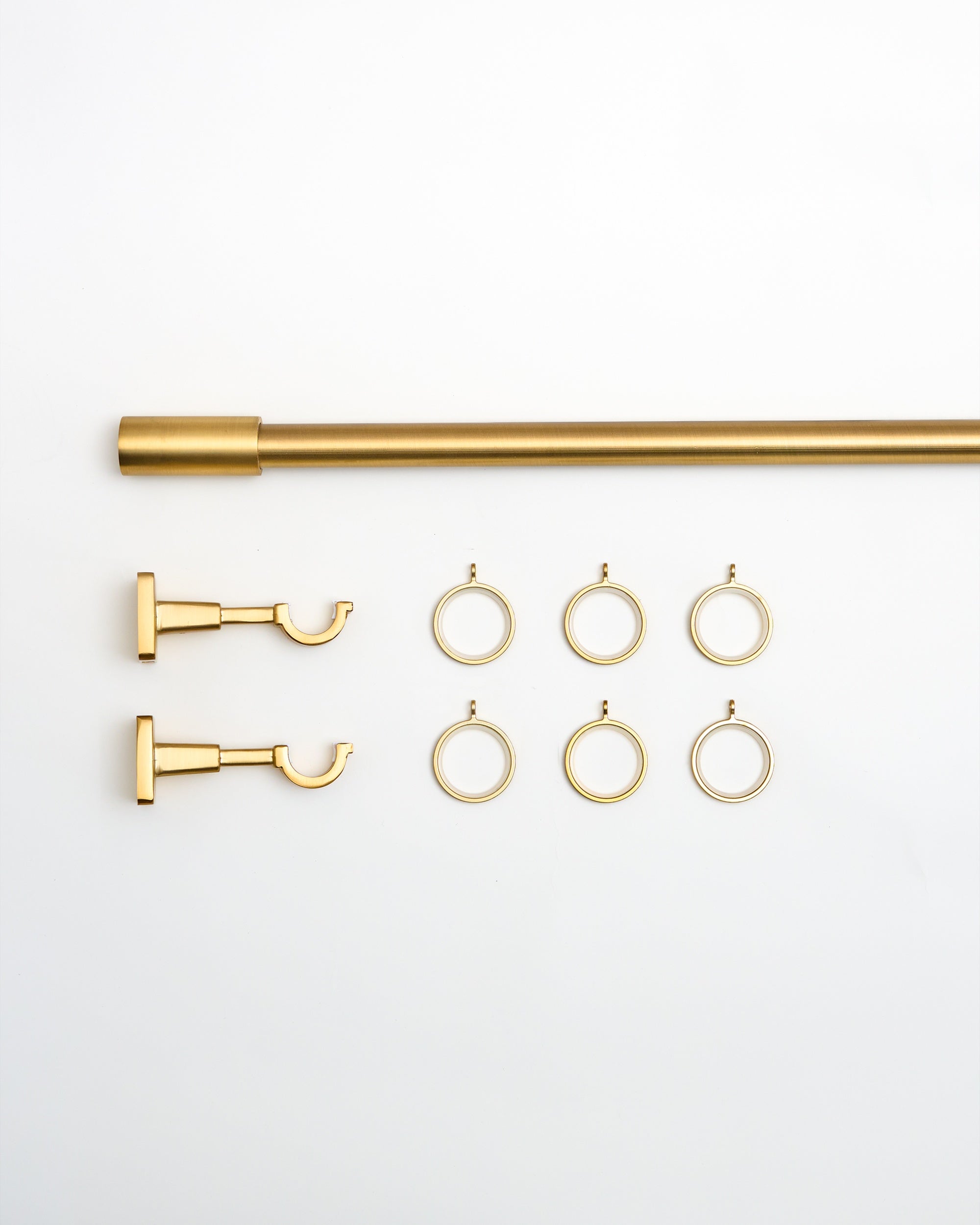 Silent Glide Roman Bronze Curtain Rod