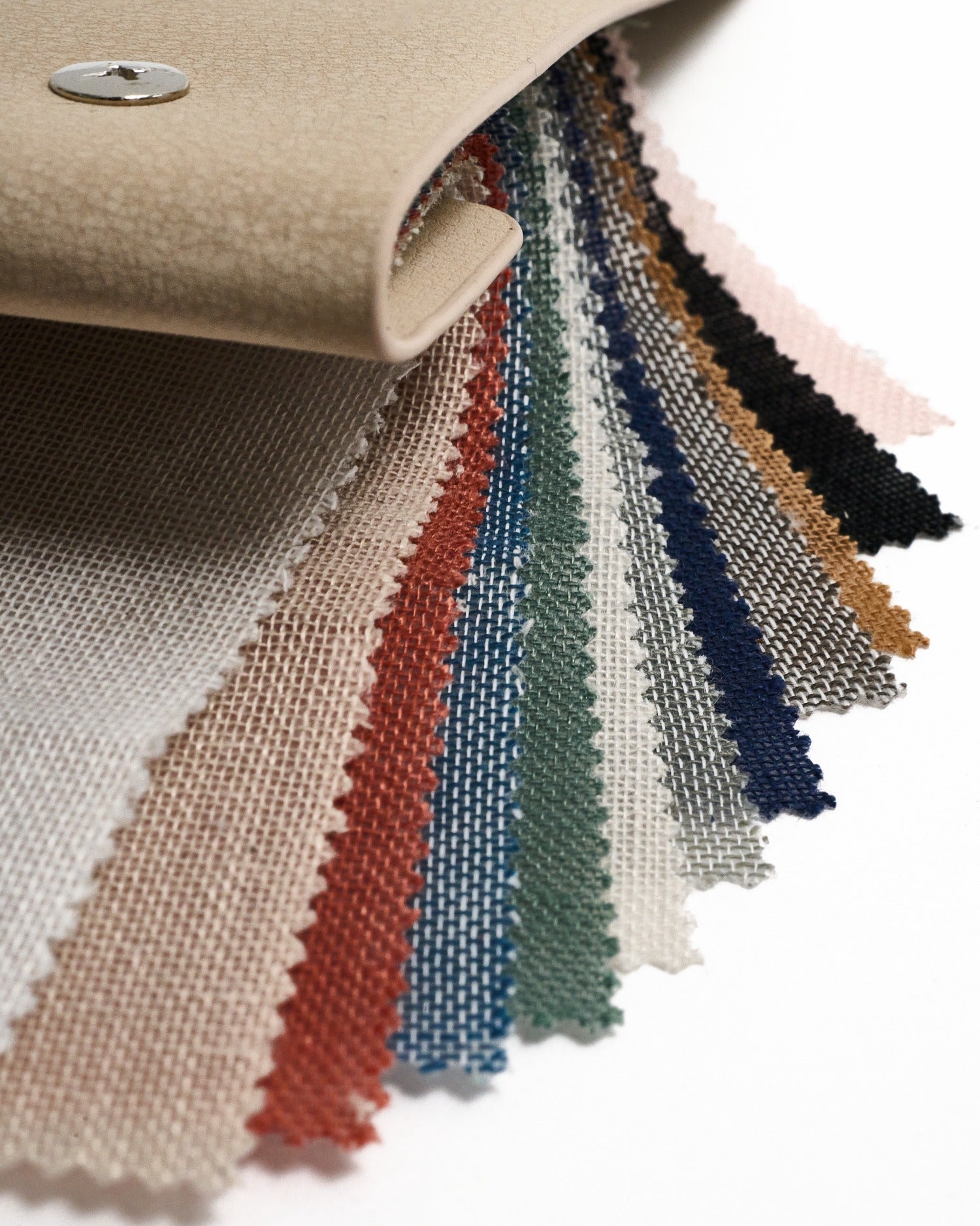 Yarn Sheer Fabric Swatch Book | 12 Custom Colors